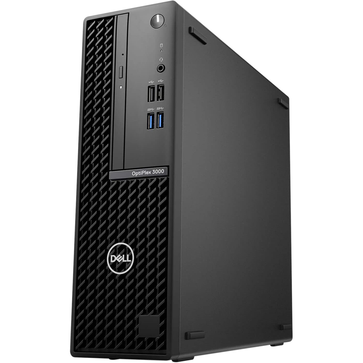 Dell OptiPlex 3000 SFF Small Form Factor Desktop Computer - 12th Gen Intel Core i3-12100 4-Core up to 4.3 GHz CPU, 32GB RAM, 4TB NVMe SSD + 1TB HDD, Intel UHD Graphics 730, DVD-RW, Windows 11 Pro