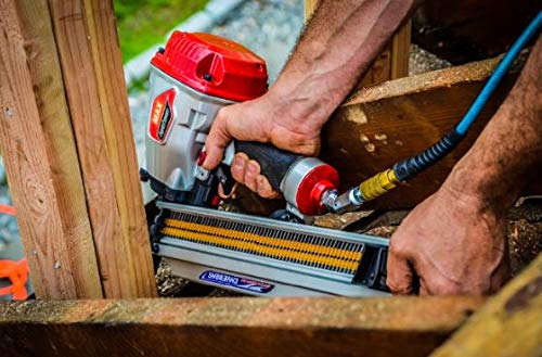 MAX USA CORP SuperFramer SN883RH3 21 Degree Framing Full Round Head Stick Nailer up to 3-1/4"