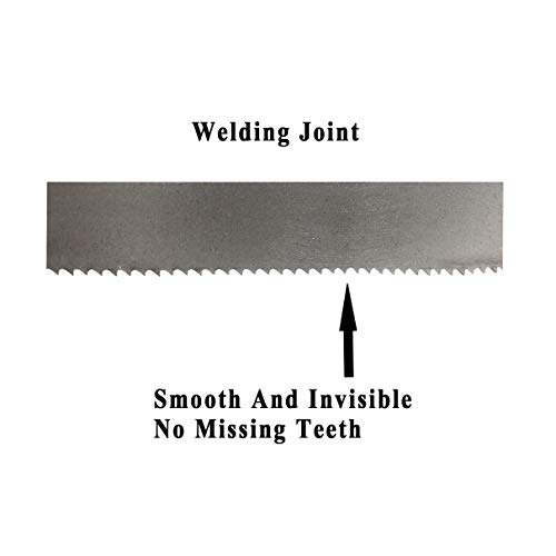 Imachinist S9351214 Metal Cutting Bi-Metal Band Saw Blades 93-1/2" X 1/2" X 14tpi