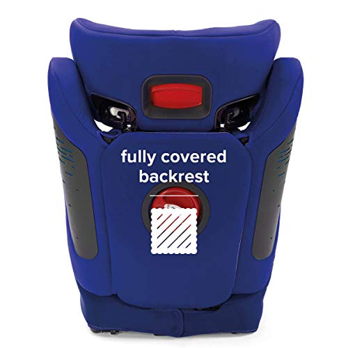 Diono Monterey 4DXT Latch, 2-in-1 High Back Booster Car Seat with Expandable Height, Width, Advanced Side Impact Protection, 8 Years 1 Booster, Blue