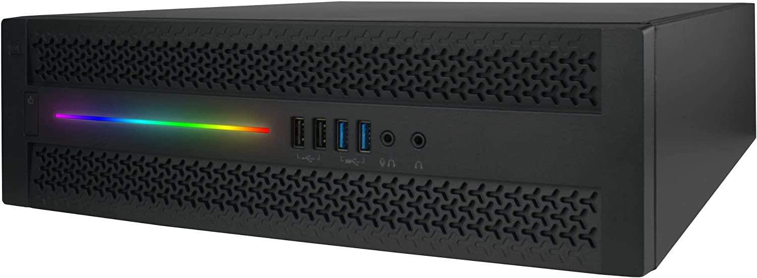 HP EliteDesk 800G2 RGB Gaming Computer | Quad Core Intel i5 (3.20GHz) | GeForce GTX 1650 (4GB) GPU | 16GB DDR4 RAM | 500GB SSD + 1TB HDD | 5G-WiFi + Bluetooth | Windows 10 Pro (Renewed)