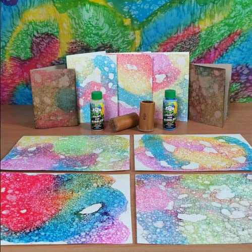 Dr Zigs Eco Giant Bubble Kit - Painting Set - Make Unique Patterns, Art and Craft Fun for Kids and Adults, Boys and Girls.