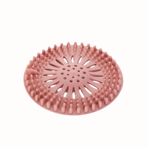 GD Hair Catcher Drain Covers Shower Hair Stopper and Silicone Bathtub 4 Pack