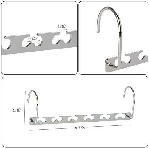 Magicool Hanger Magicool 12 Pack Metal Magic Cascading Hanger Space Saving Hangers Closet Organizers Suit for Shirt Pant Bra Clothes Hangers Space Saving