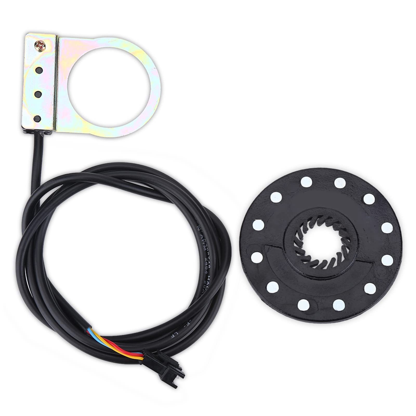 E-Bike Speed Sensor, Electric Bicycle Pedal 12 Magnets E-Bike PAS System Assistant Sensor Speed Sensor