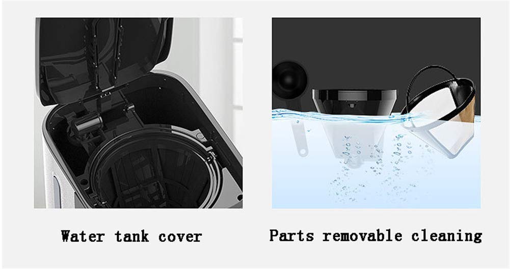 NOALED Coffee Maker Stove Top, Coffee Machine Espresso Coffee American Home Coffee Pot Automatic Tea Machine 1.5L Capacity