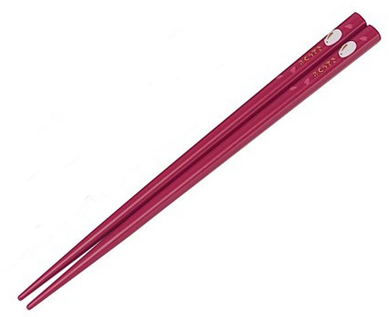 Skater Japanese Rabbit Blossom Chopstick and Case, Red