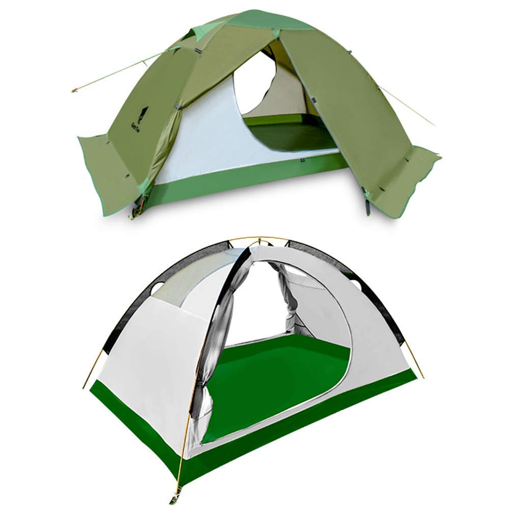 GEERTOP 2 Person Tent Kit for Camping, Backpacking Tent with Ultralight Footprint
