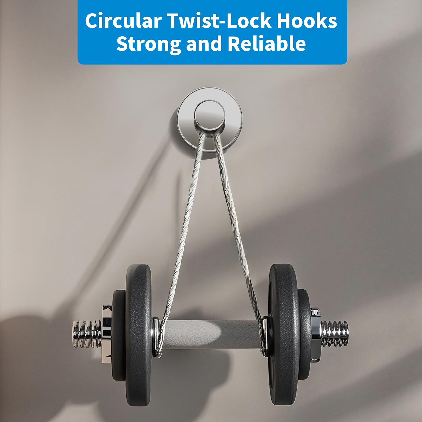 KaloTidy Suction Cup Hooks for Shower, Bathroom, Glass Window, Hanging Loofah, Towels, Coats, Robes, Kitchen and Door Hanger, Heavy-Duty Metal Hooks, Waterproof and Removable,2 Pack (Chrome)