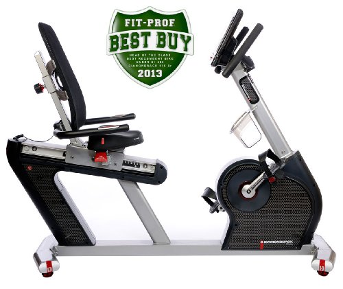 Diamondback Fitness 910SR Seat Recumbent with Electronic Display and Quiet Magnetic Flywheel