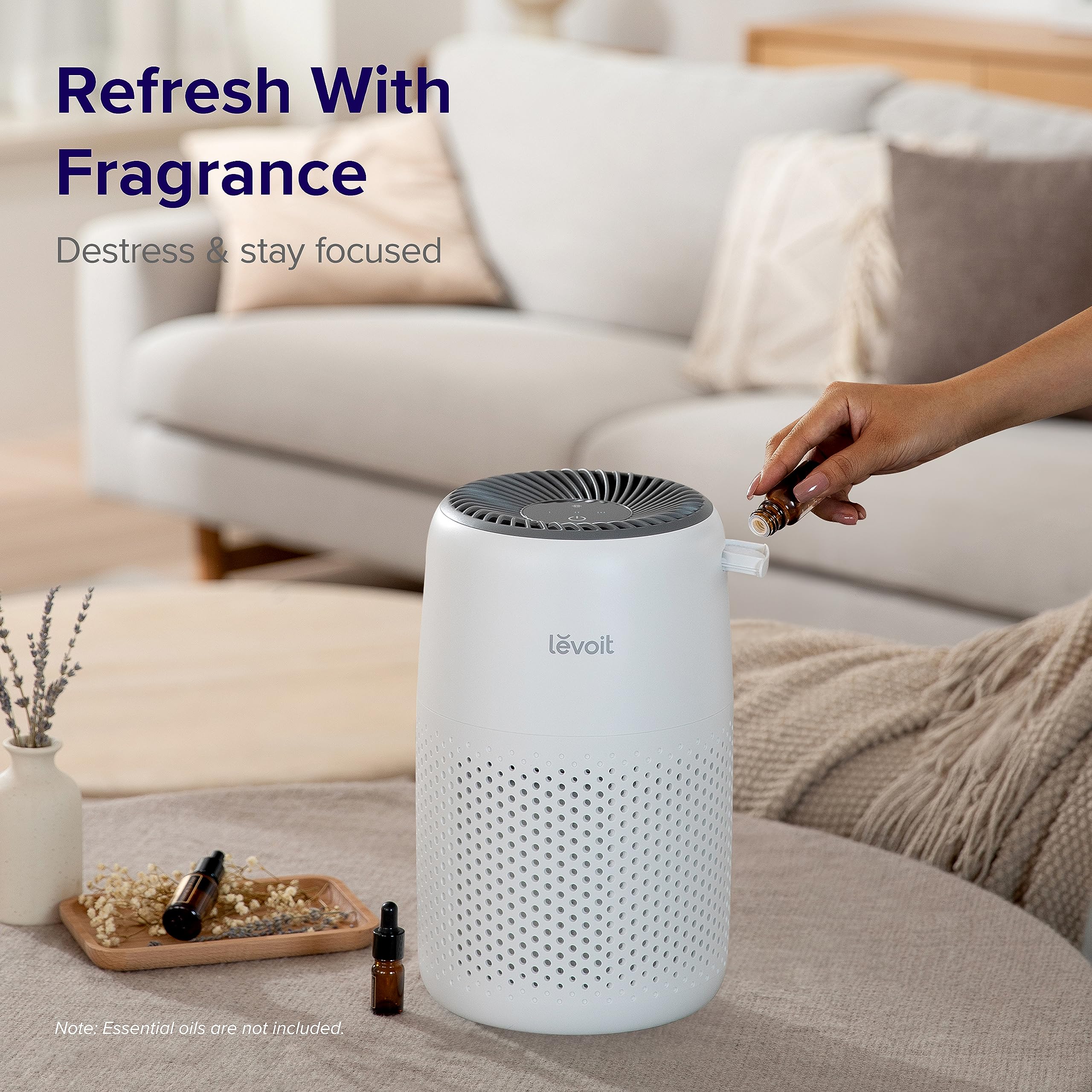 LEVOIT Air Purifiers for Bedroom Home & Smart Cool Mist Top Fill Humidifiers for Bedroom with Sensor