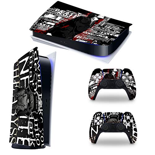 Dead Book PS5 Standard Edition Console and Controller 5 Controller Skin Set - PlayStation 5 Vinyl