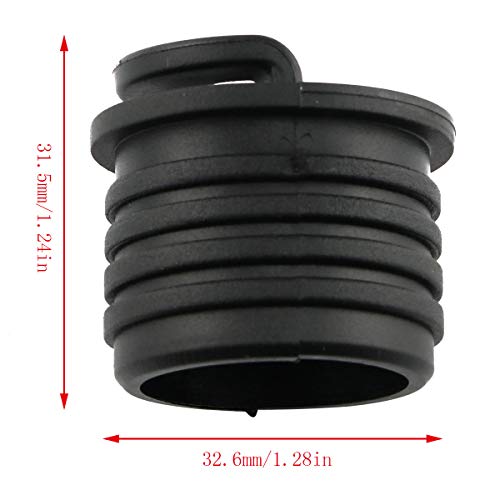 E-outstanding 8PCS Kayak Scupper Stopper Bung Drain Hole Plugs Bungs for Kayak Canoe Dinghy Marine Boat