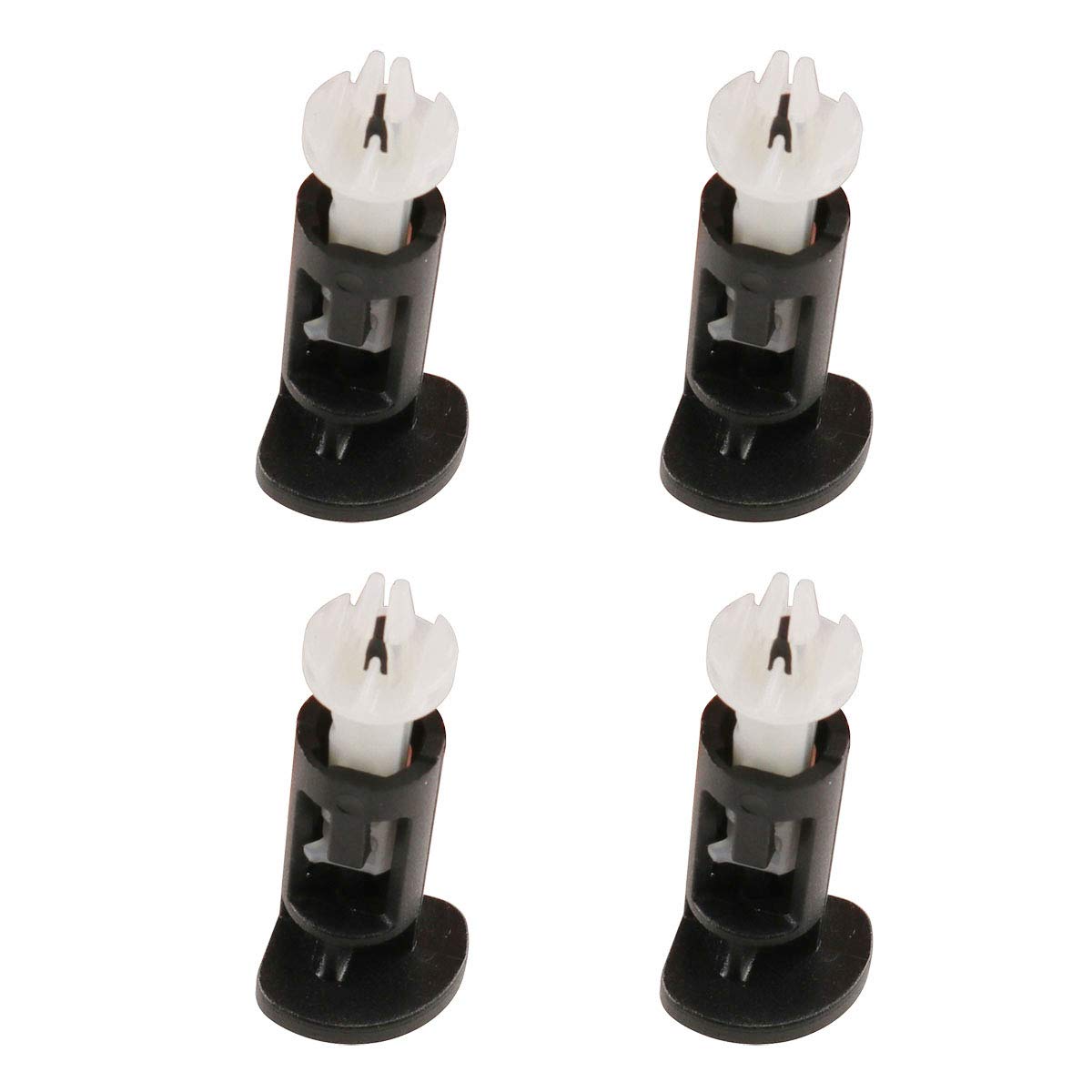 E-outstanding Heatsink Mount Pin 8PCS Plastic Fastener Mounting Clips Heatsink CPU Pins for Intel LGA 775 Socket CPU Cooler Heatsink Fans