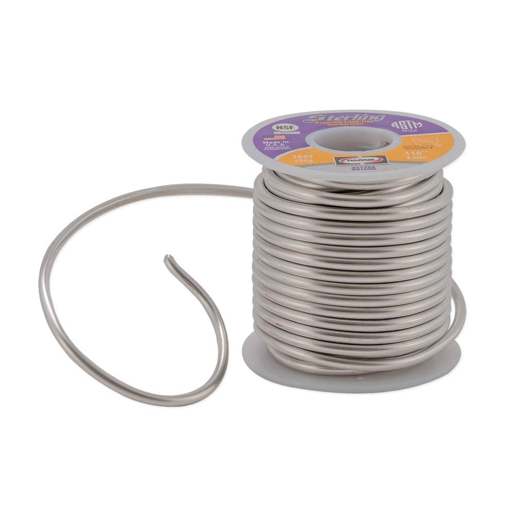 EASTMAN Sterling Lead Free Solder, Silver, 85325 EASX1, 1 Count (Pack of 1)