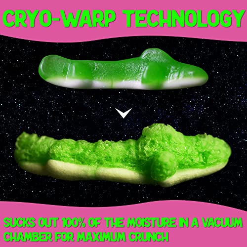 Freeze Dried Gummy Sharks - Premium Candy Shipped in a Box for Extra Protection - Space Age Snacks Space Sharks Freeze Dry Candy for All Ages (3 Ounce)