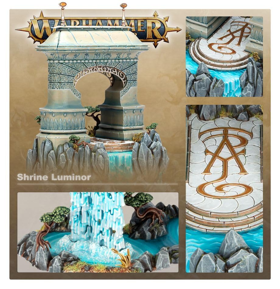 Games Workshop Lumineth Realm-Lords Shrine Luminor Warhammer Age of Sigmar