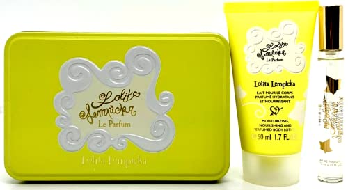 Lolita Lempicka Lolita Lempicka Le Parfum 0.25oz EDP Spray, 1.7oz Body Lotion Women 2 Pc Gift set