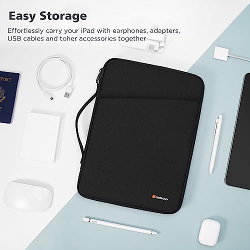 NIDOO Laptop Sleeve 13 inch for 13" 13.6β MacBook Air Pro M2 M1 / Surface Pro 7 8 9 X, iPad Carrying Case Tablet Bag for 12.9" iPad Pro 2022/13.3" Lenovo Yoga C640 / Galaxy Book Pro / 13.4" XPS 13