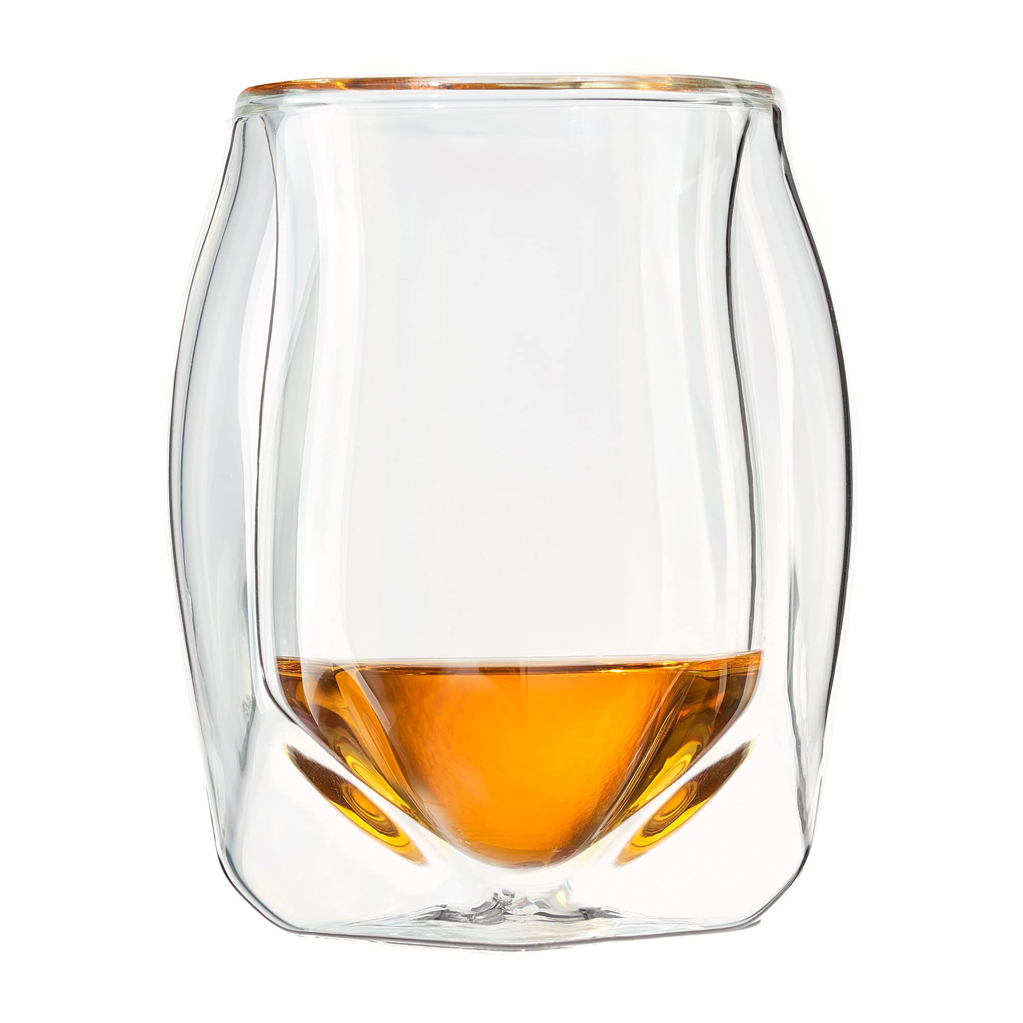 NORLAN WHISKY GLASS (Clear Single Glass with Polishing Cloth)