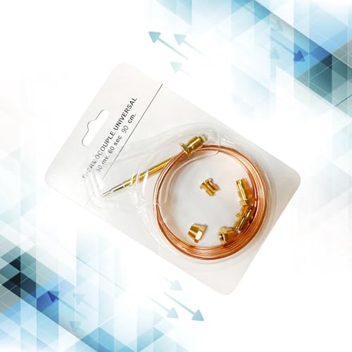 Oven Thermocouple With 5pcs Fixed Part Fireplaces Stove Replacement Temperature Sensors Probe Appliances