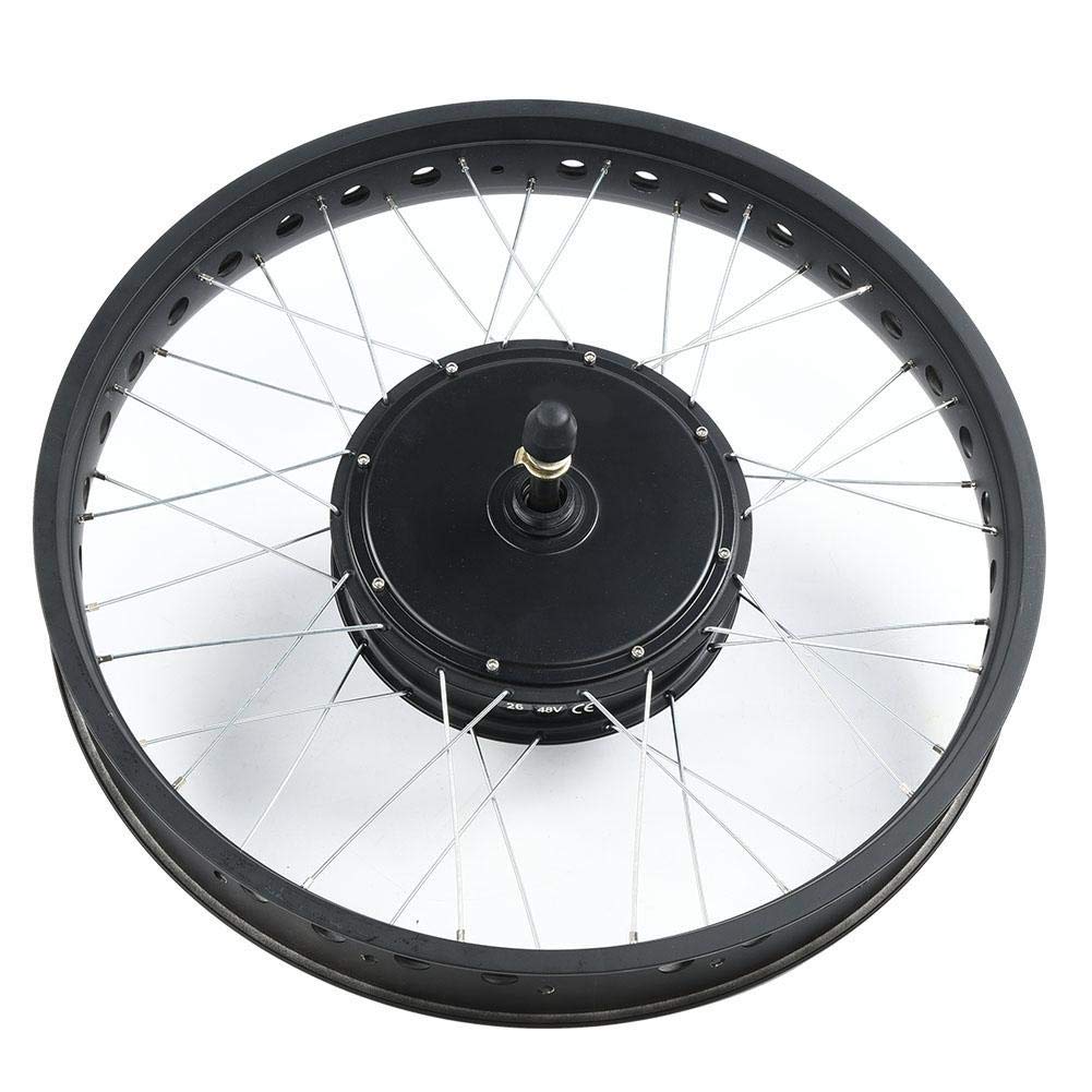 Ebike Conversion Kit, 72V 3000W Electric Bicycle Kit, 26" Rear Wheel E-Bike Cycle Motor Conversion Kit Hub Motor Wheel with Intelligent Controller, LCD Display(2#)