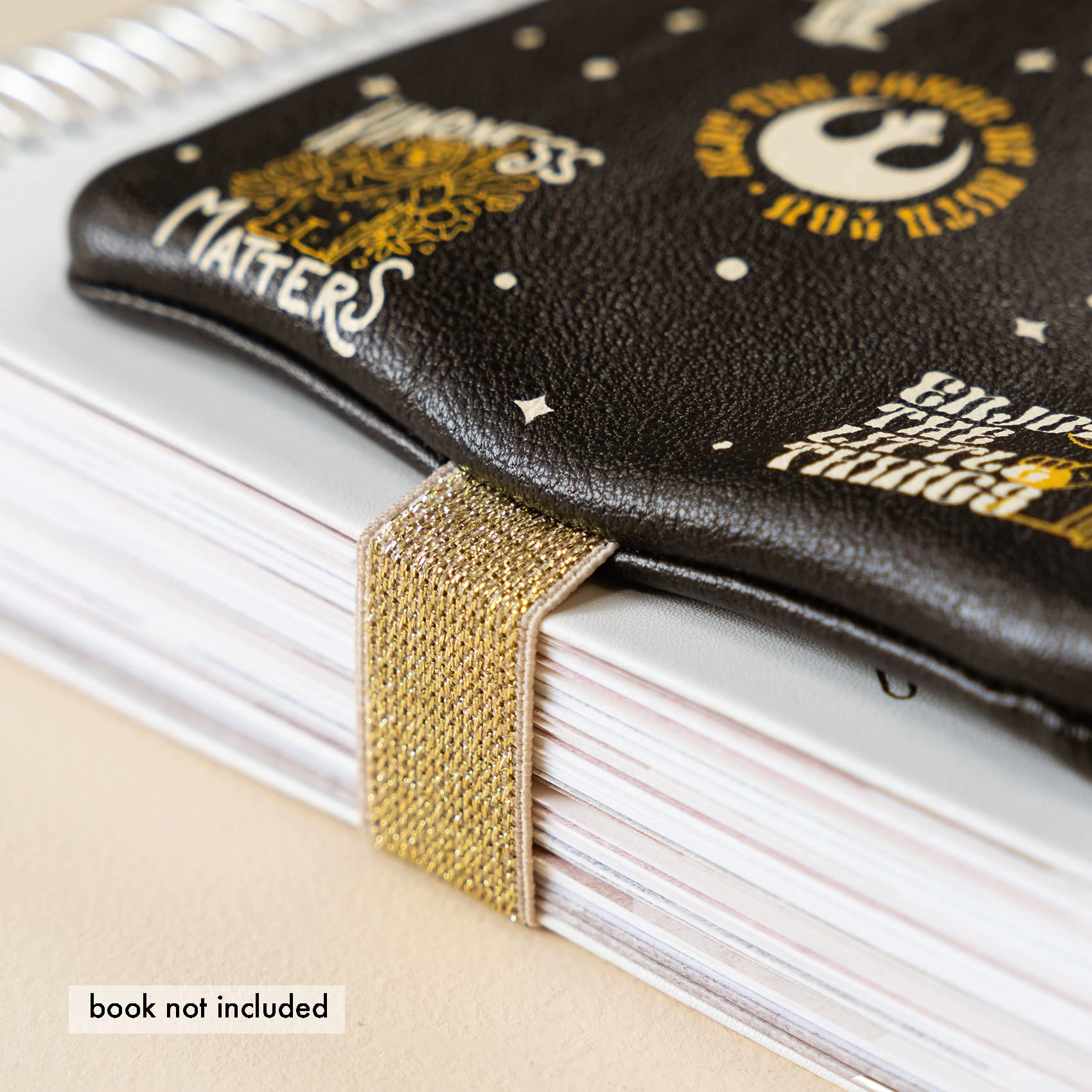 Erin Condren Ultimate Vegan Leather Planny Pack - Star Wars Alliance Design. Planner Accessory Pouch with Pockets, Extended Zipper, and Elastic Band to Secure Around Planner or Notebook