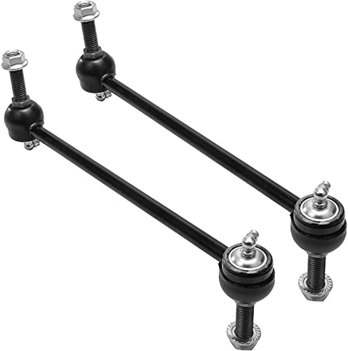 Detroit Axle - Front End 10pc Suspension Kit for 2005-2010 Ford Mustang 2006 2007 2008 2009, 2 Lower Control Arms 2 Sway Bar Links 4 Inner & Outer Tie Rods 2 Boots & Bellows Replacement
