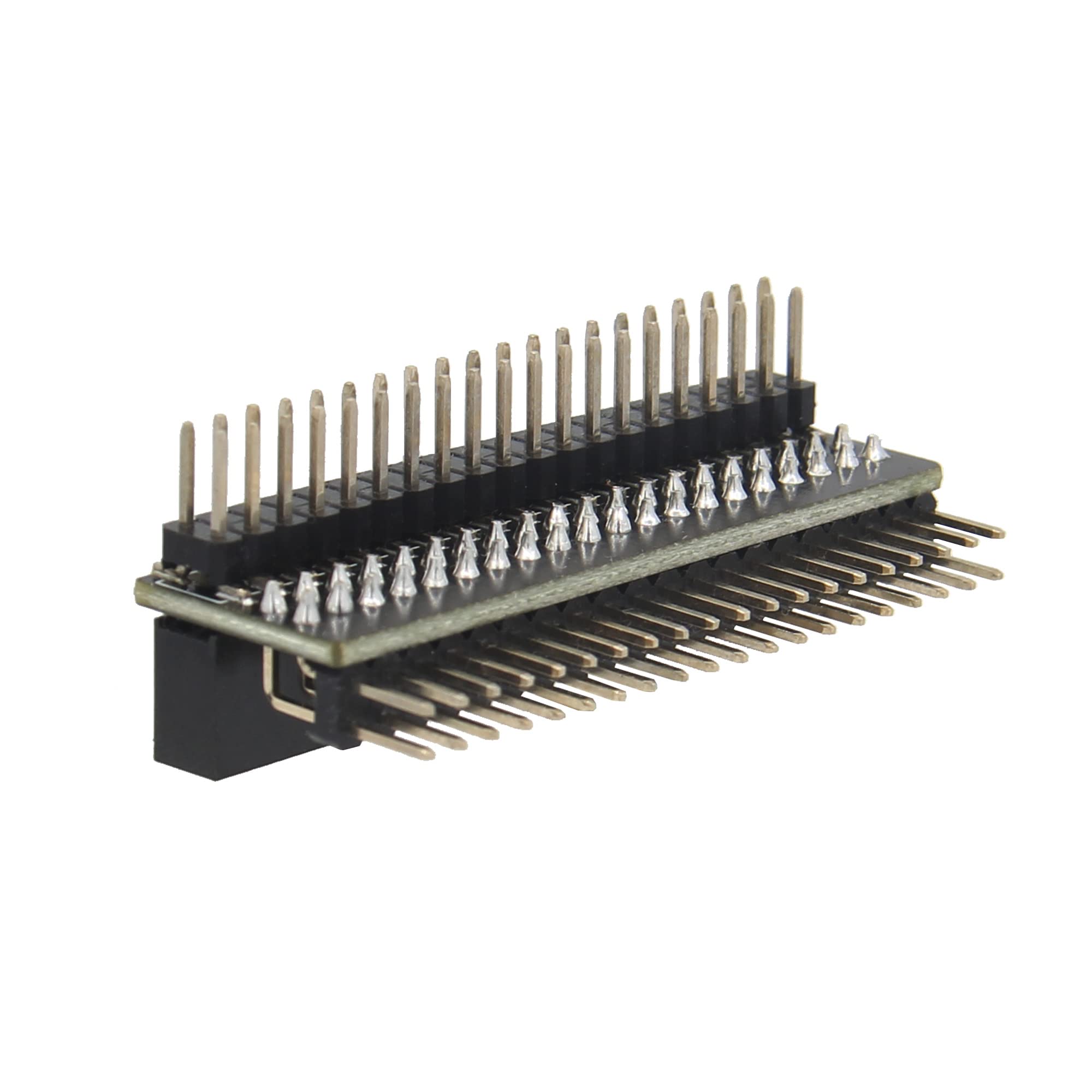 Geekworm GPIO Extender (G341) / Micro Connectors 1-to-2 40 Pin GPIO Expansion Board for Raspberry Pi 4B/3B+/3B/ Zero 2W/Zero W