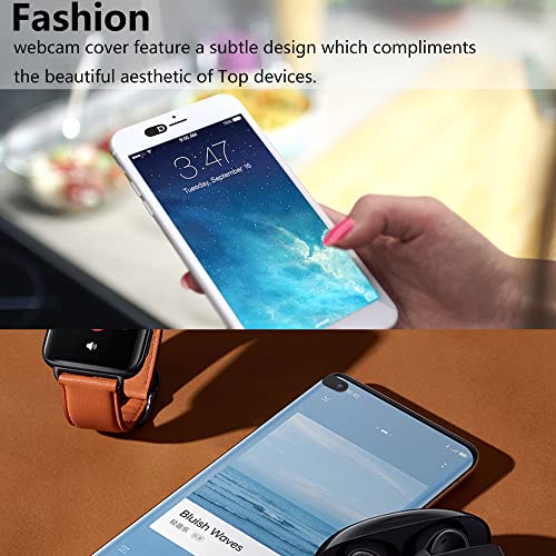 Meruns Laptop Camera Cover Slide - Privacy Protection Accessory, No Residue, Safe Screen -8 Pieces