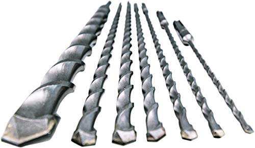 Makita 7 Piece - SDS-Plus Complete Drill Bit Set for SDS+ Rotary Hammers - Deep HD Drilling Into Concrete & Masonry
