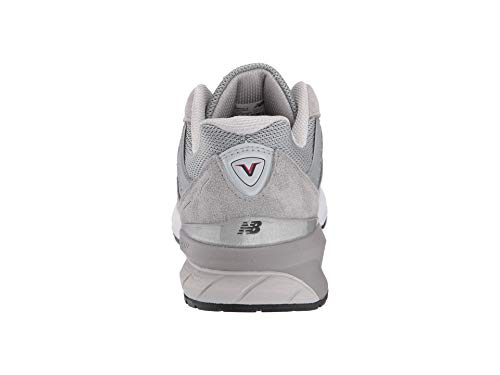 New Balance Men's Made in US 990 V5 Sneaker, Grey/Castlerock, 11