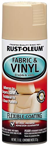 Rust-Oleum 248921 Automotive Enamel Fabric & Vinyl Spray Paint, 11 Ounce (Pack of 1), Sand, 11 Fl Oz , Beige