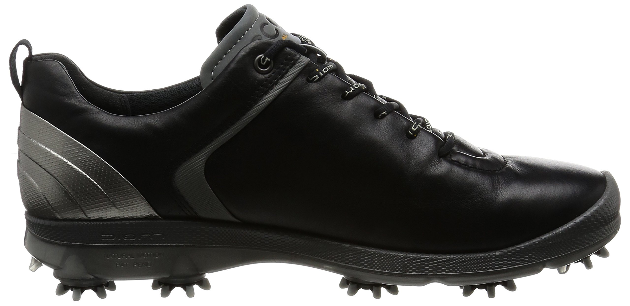 ECCO Men's Biom G2 Golf Shoe-M, Black/Transparent, 8-8.5