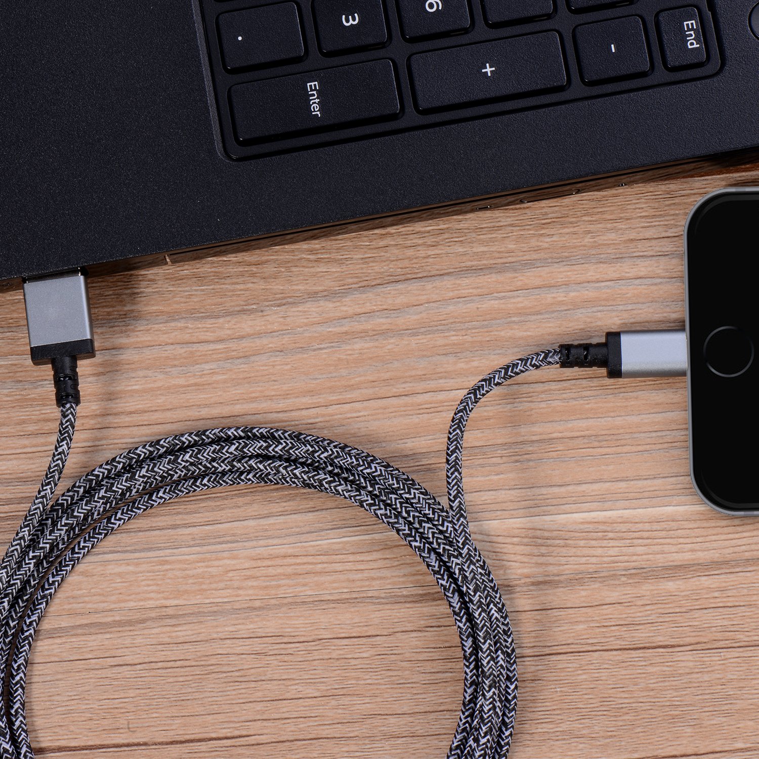 Lightning Cable, 3 Pack 6FT [Apple MFi Certified] Nylon Braided iPhone Charging Cable Compatible with iPhone 13/13Pro Max/13 Mini/12/12mini/12Pro/11/11Pro/X/Xs Max/XR/8