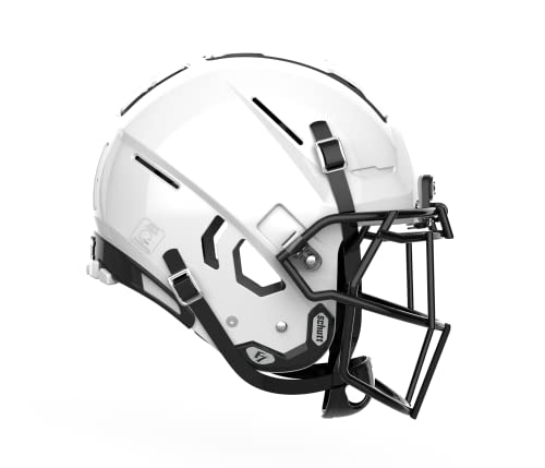 Schutt Sports F7 LX1 Youth Football Helmet (Facemask NOT Included), White, Medium