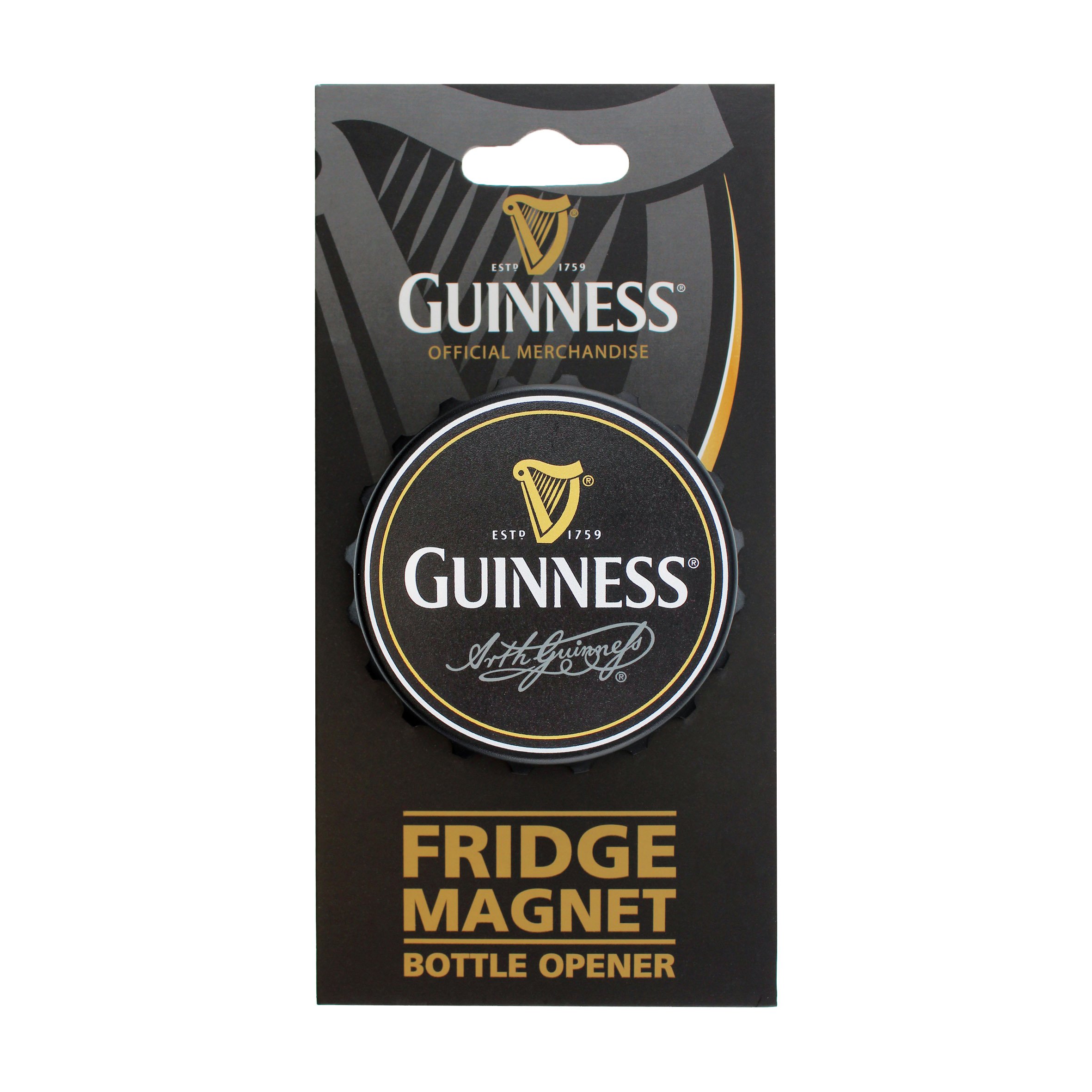 Guinness Fridge Magnet Bottle Opener
