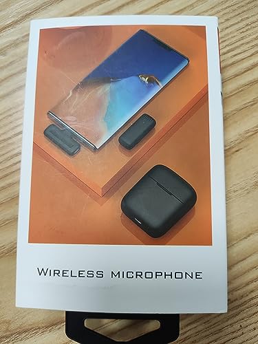 GARMEE Wireless Lavalier Microphone for iPhone, iPad - 2 Pack with Charging Case, 7H Professional Lapel Microphone Cordless Mini Mic, Clip on Microphone for Recording, Podcast Vlog YouTube TikTok