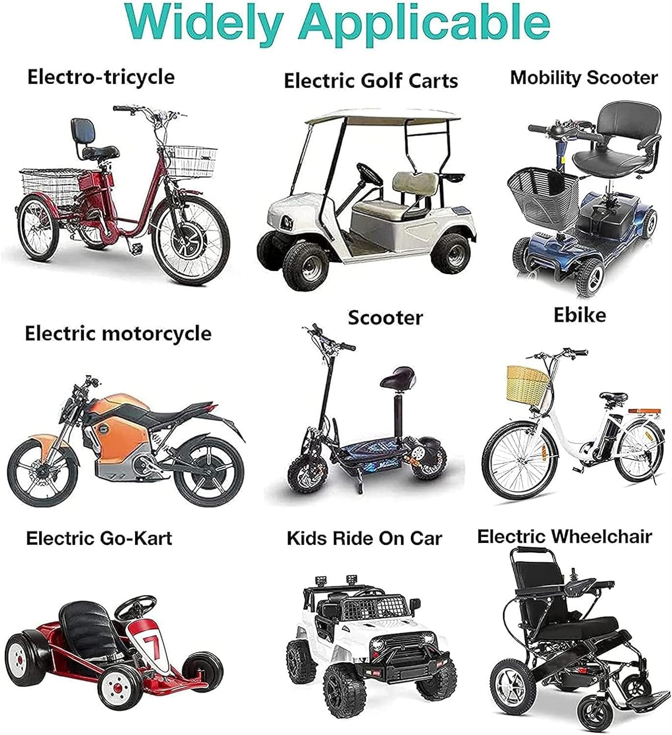 EsaSaM 36V 20Ah Electric Bicycle Battery,10S4p Lithium Battery Pack,with 42V 2A Charger,for 250W-1000W Electric Bicycle Scooter