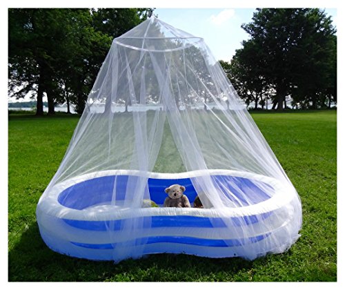 Tedderfield Extra Large Mosquito Net Premium Quality for Single to Cal King Size Beds + Cribs, Conical Netting, Spacious Bed Canopy: Extra Wide and Long, Indoor Outdoor Use, Ideal Travel Net