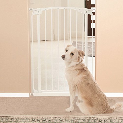 Dreambaby Chelsea Extra-Tall Auto-Close Security Baby Safety Gate - White-Model F190W