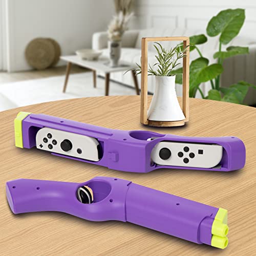HEATFUN Switch Gun Controller, Switch Game Gun for Kids, Switch Hand Grip Compatible with Hunting Simulator 2 Nintendo Switch and other Shooting Games (Purple)
