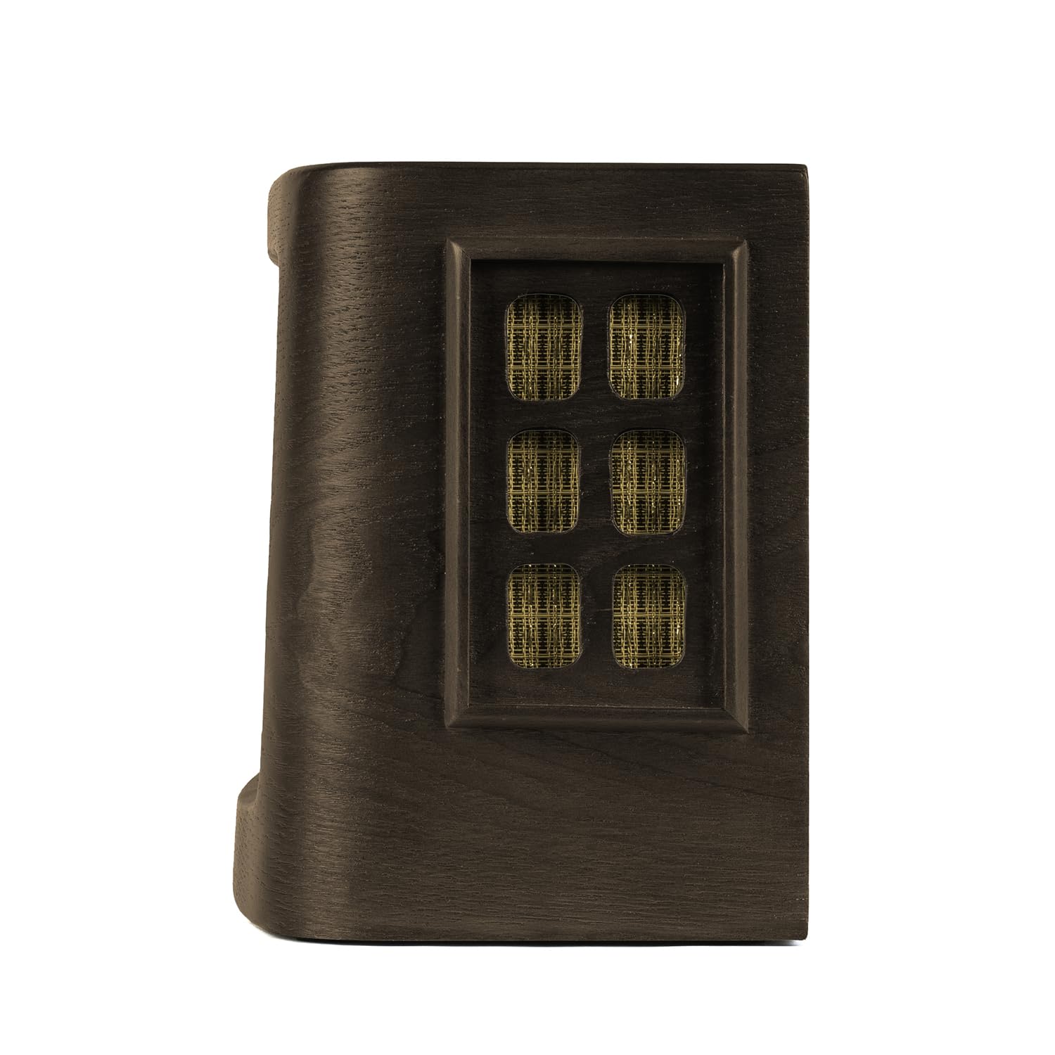 Fuse Vint Vintage Retro Radio | Wireless Charging Pad | AM/FM Radio Speaker with Bluetooth & AUX Input | Mid Century Modern Style | Real Handcrafted Ashtree Wood Exterior