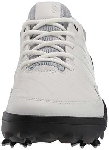 ECCO Men's Strike 2.0 Hydromax Golf Shoe, White, 8-8.5