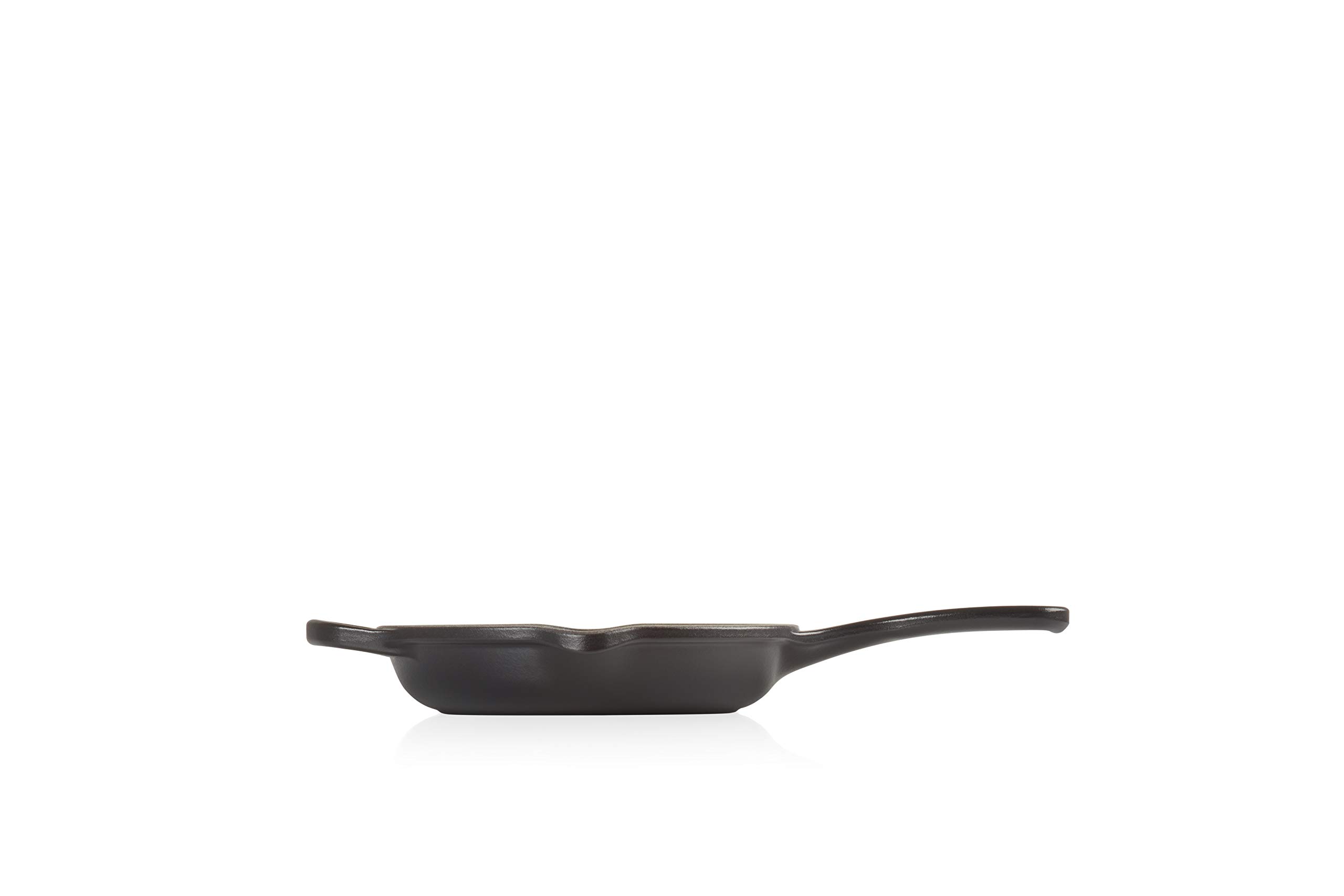 Le Creuset Enameled Cast Iron Signature Iron Handle Skillet, 6.33" (1/2 qt.), Licorice