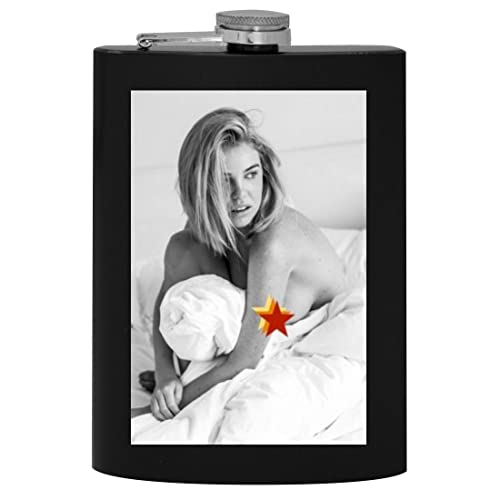 FC Carino B35Y22D63W0734694M07T32C02S27-8oz Black Hip Alcohol Drinking Flask PDI #PIDP734694