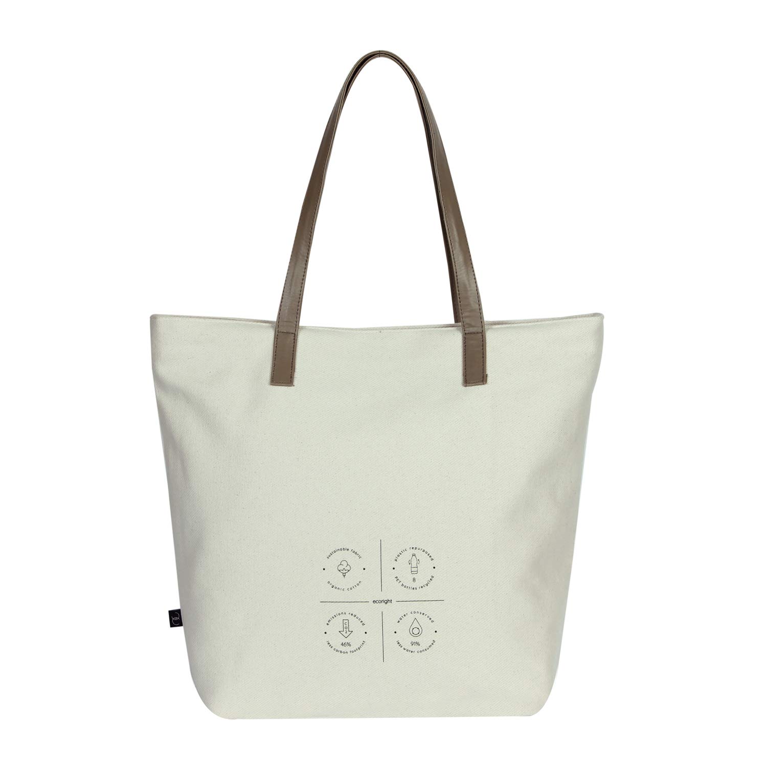 EcoRight Large Tote Bag for Women for Travel, Work, Beach | Waterproof & Eco Friendly
