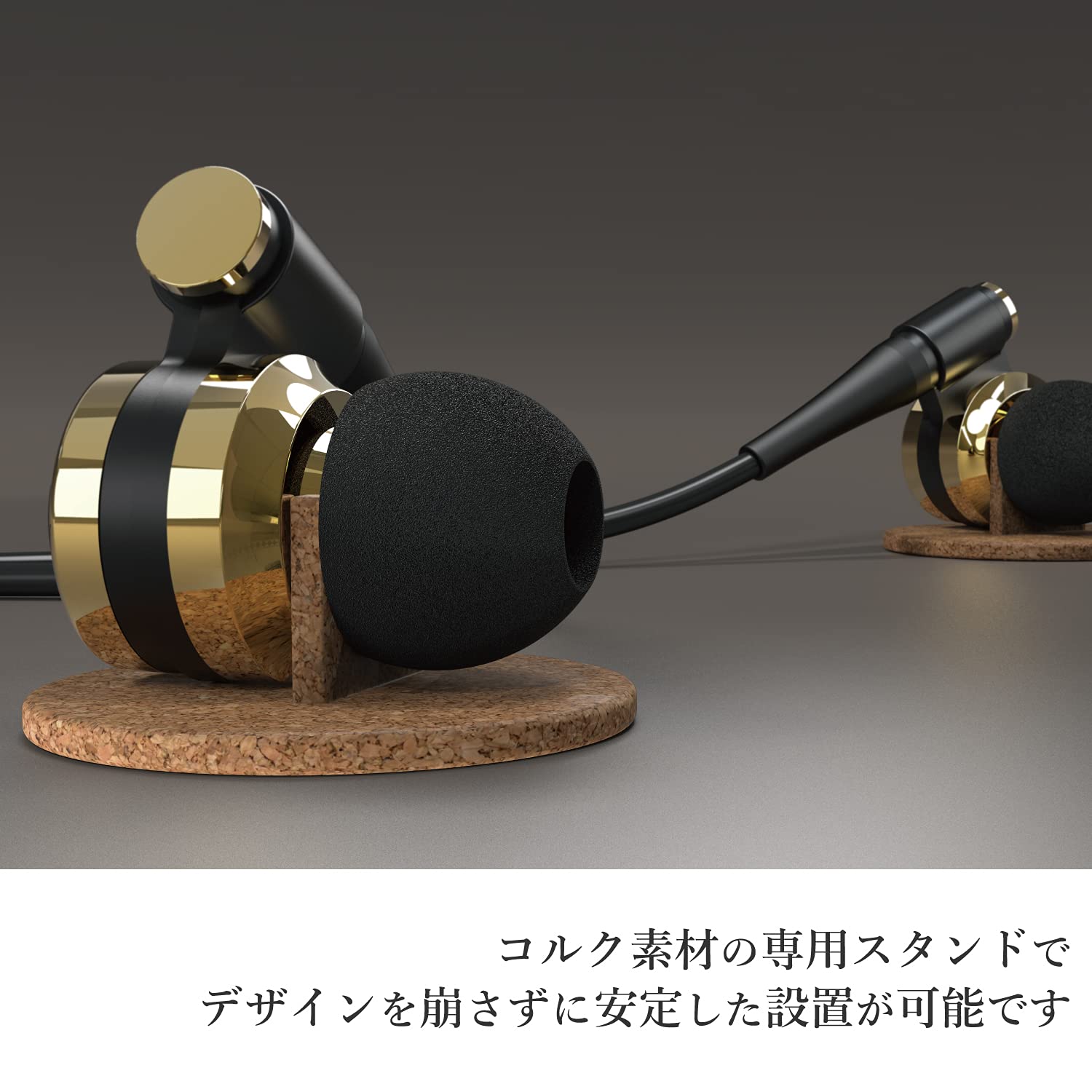 ELECOM Giant Size 6 X Larger Earphone Desktop Speakers (Pair), Passive Radiator Full-Range, 3.5mm Headphone Output (SP-EL001CGD)