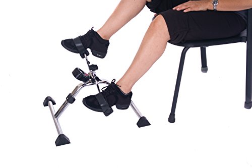 Essential Medical Supply Folding Pedal Exerciser with Meter