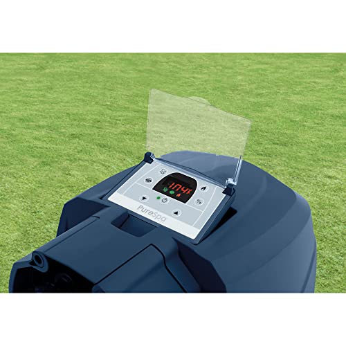 INTEX 28431EP PureSpa Plus Bubble Massage Spa Set: Includes Energy Efficient Spa Cover β 2 Contoured Headrest β LED Light β 6 Person Capacity β 85" x 28"